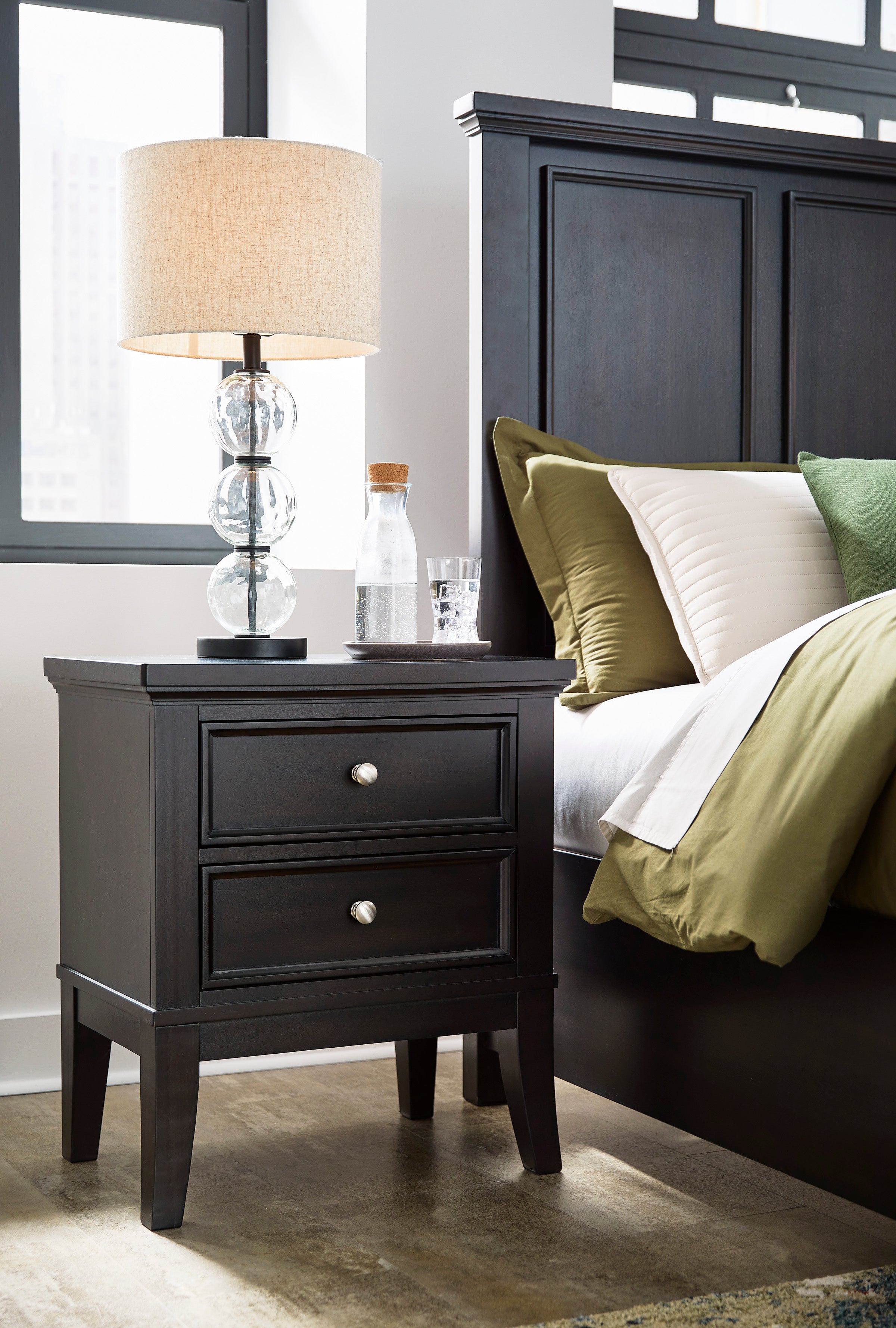 Bambori Two Drawer Night Stand – ashleyksa