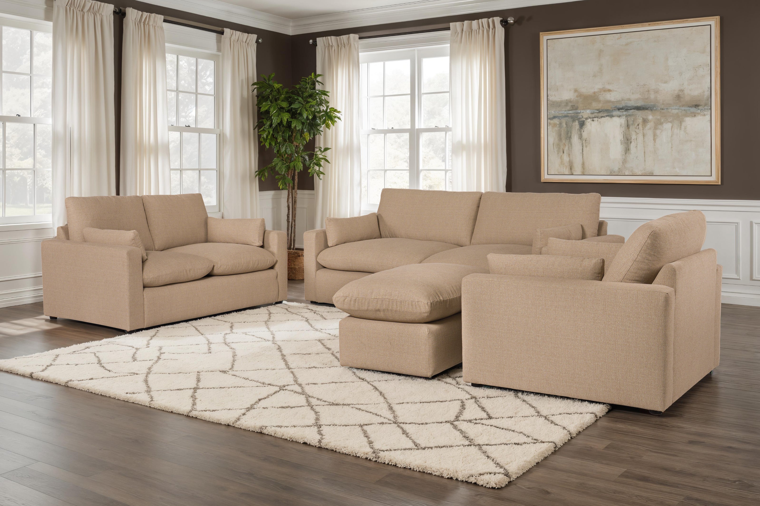 Aero Living Sofa Set (3+2+1) – ashleyksa